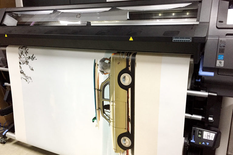 New HP Latex 365 Printer at Color Services - Color Services